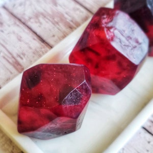 Ruby Soap, Gemstone Soap, Witchy Gifts for Best Friend, Crystal Soap ...