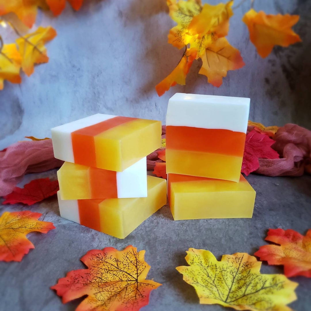 Candy Corn Soap, Autumn Bathroom Accessories, Fall Bathroom Decor ...