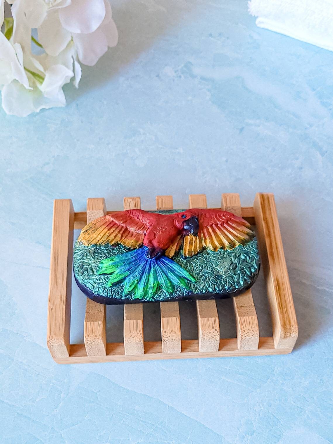 Parrot Soap Bird Soap Black Raspberry Vanilla Soap Bird - Etsy