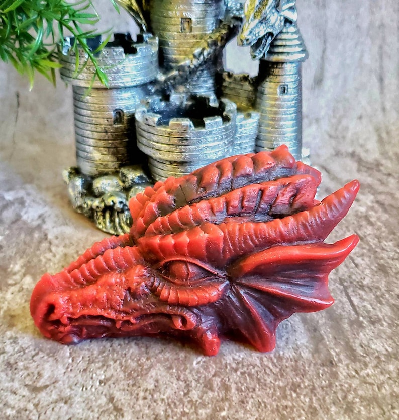 Dragon Soap Dragon Head Honey Soap Fantasy Soap 3D Dragon | Etsy
