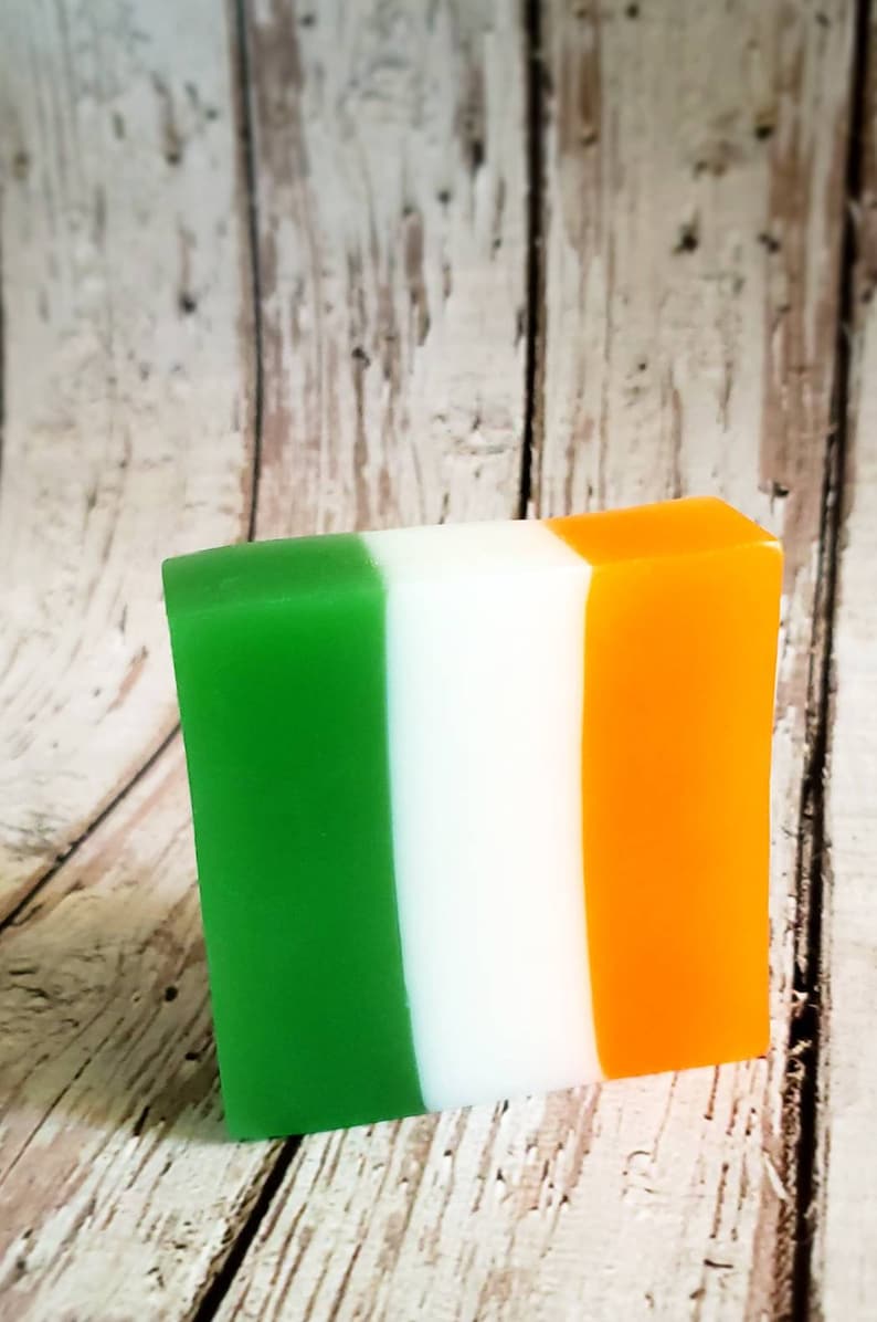 Irish Flag Soap Irish Pride Gift St Patrick's Day Soap - Etsy