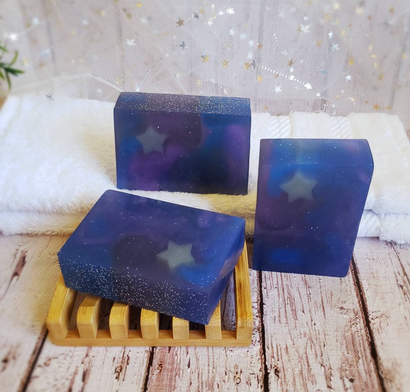 Galaxy Soap Handmade Glycerin Soap Birthday Gift For Best | Etsy