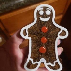 Gingerbread Man Soap Handmade Soap Christmas Soap Christmas - Etsy