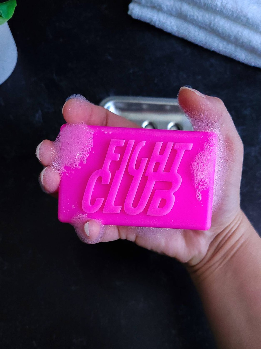 Fight Club Soap Bar, Goat Milk Soap, Fathers Day Gift for Dad, Birthday ...