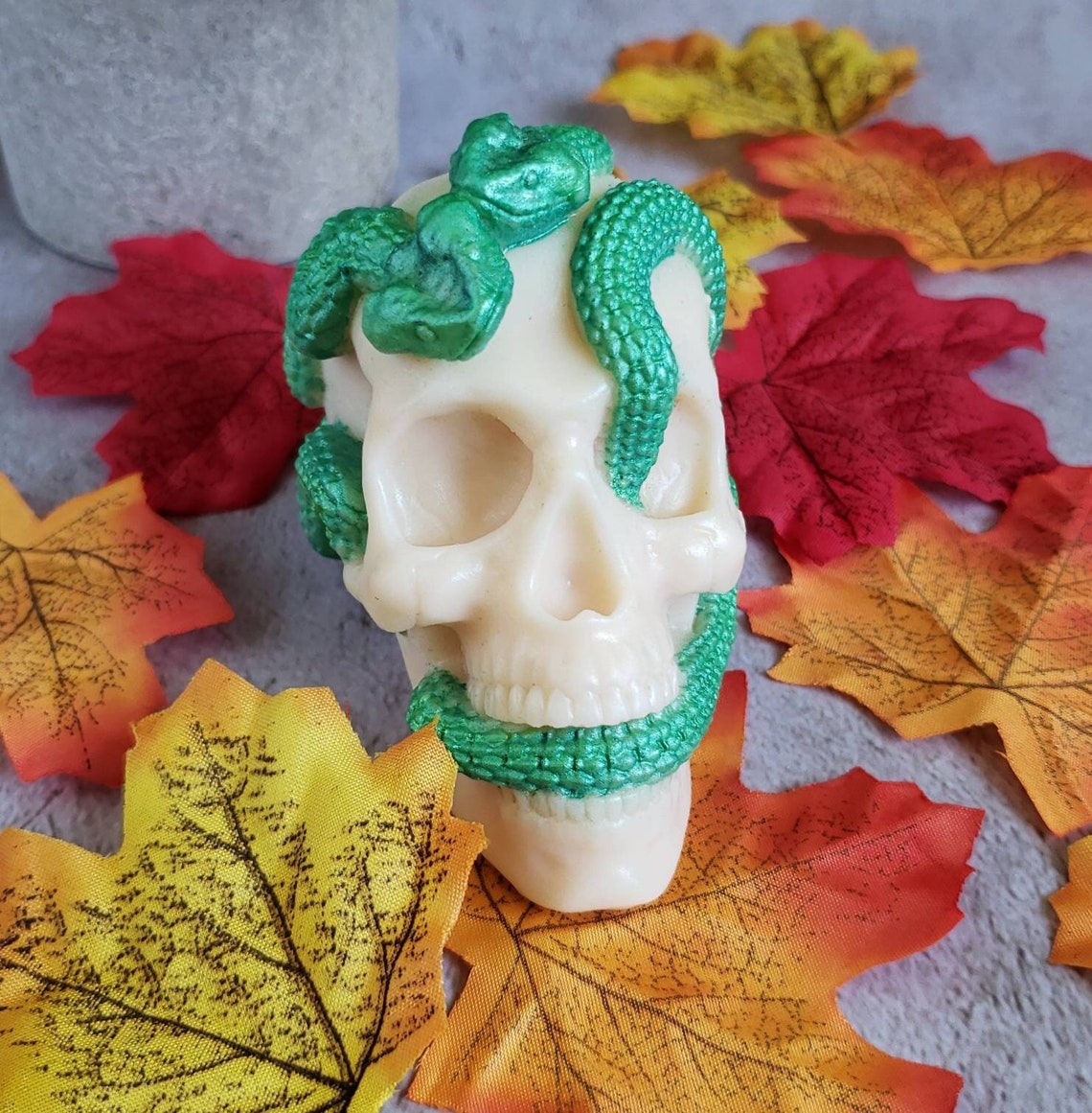 Skull Soap Gothic Bathroom Decor Handmade Glycerin Soap | Etsy