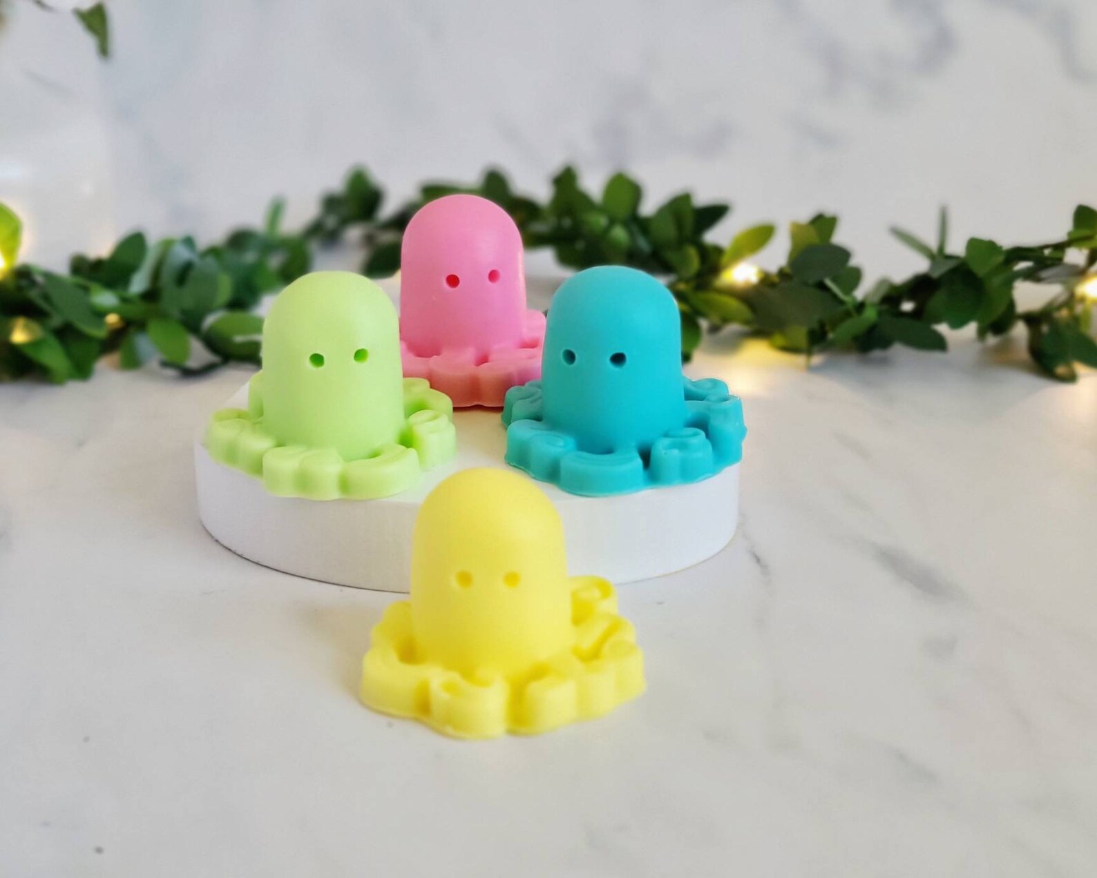 Octopus Soap Set of 4 Soaps Animal Shaped Soap Birthday - Etsy