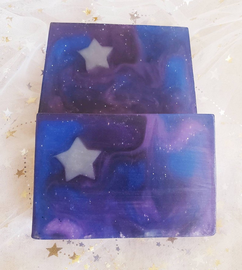 Galaxy Soap Handmade Glycerin Soap Birthday Gift For Best | Etsy