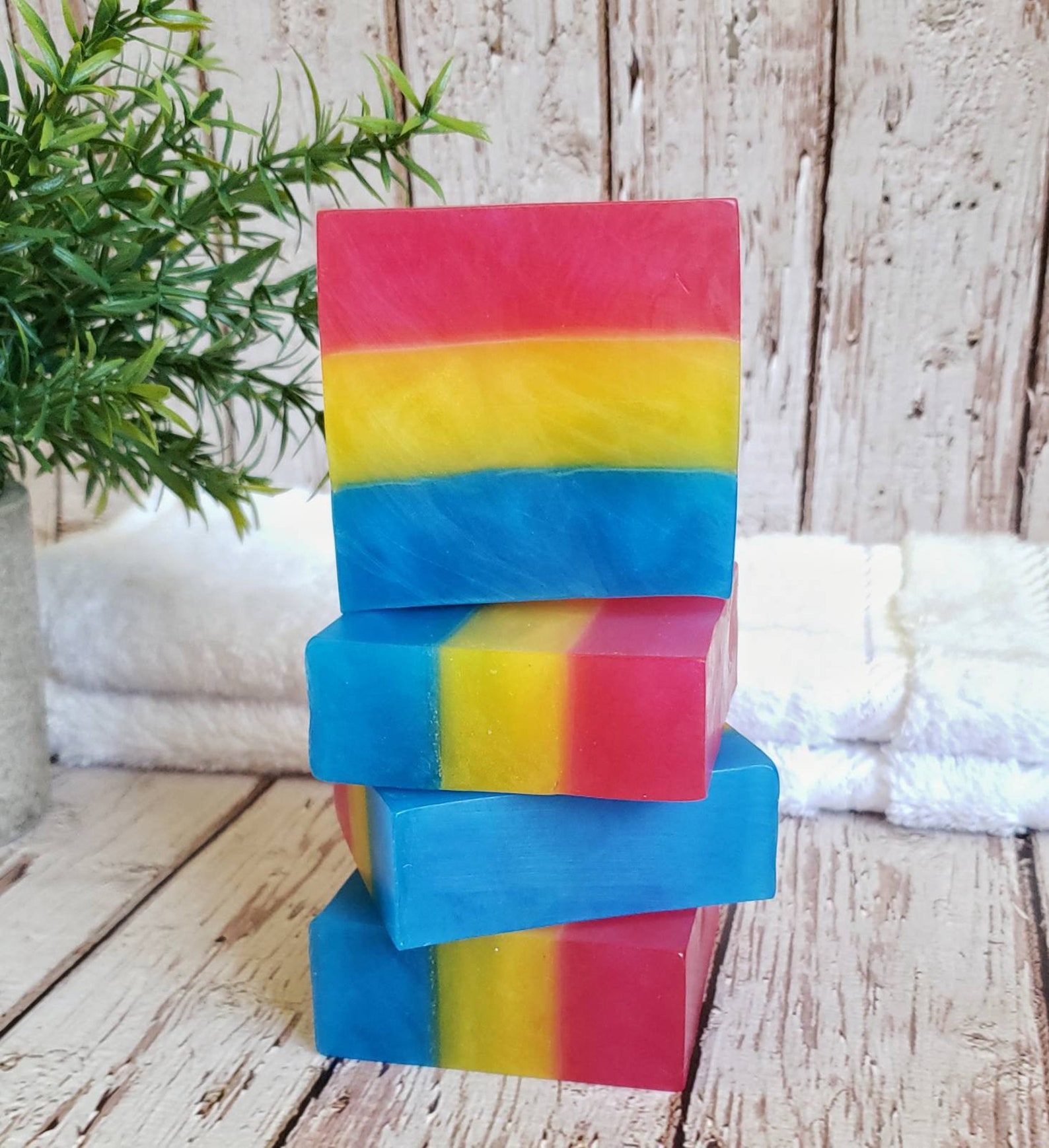 Pansexual Pride Soap Glycerin Soap Bar Pansexual Flag - Etsy