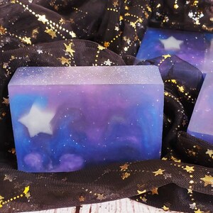 Galaxy Soap, Handmade Glycerin Soap, Birthday Gift for Best Friend ...