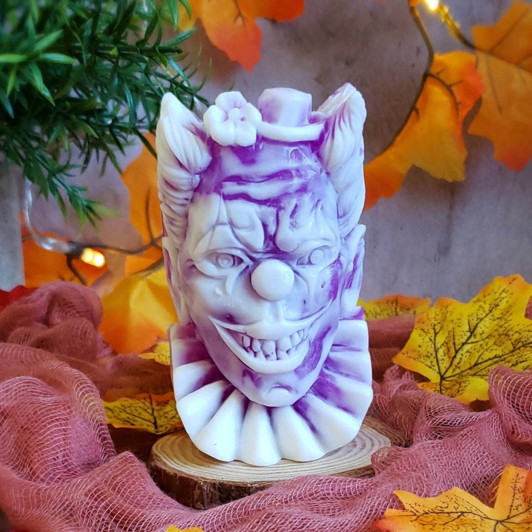 Clown Soap, Clowncore Decor, Creepy Clown Decor, Scary Soap, Halloween ...