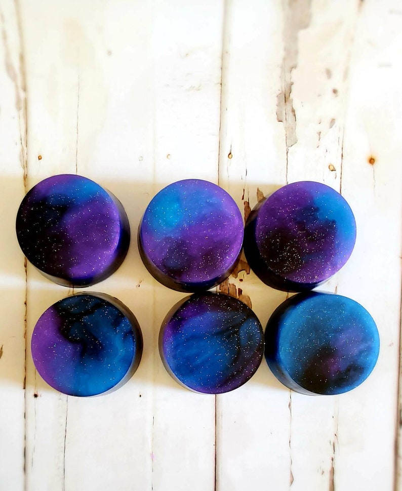 Galaxy Soap, Celestial Soap, Handmade Space Soap Bar, Activated ...
