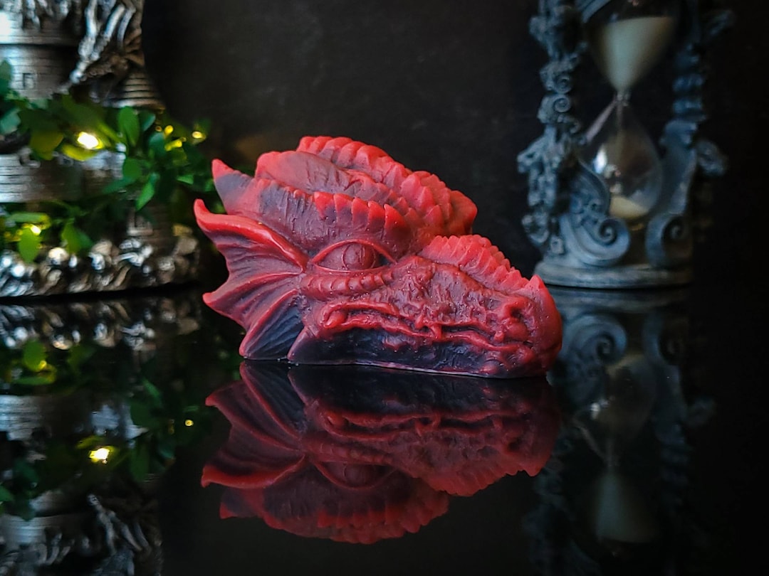 Dragon Soap, Dragon Head, Honey Soap, Fantasy Soap, 3D Dragon Head ...