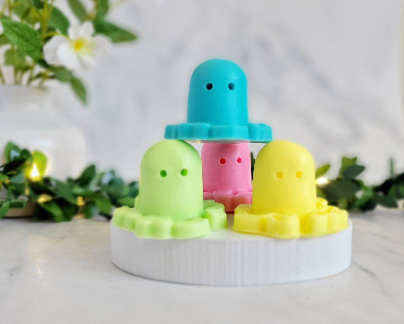 Octopus Soap Set of 4 Soaps Animal Shaped Soap Birthday - Etsy