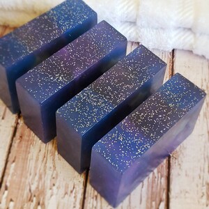 Galaxy Soap, Handmade Glycerin Soap, Birthday Gift for Best Friend ...