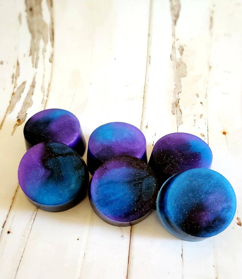 Galaxy Soap, Celestial Soap, Handmade Space Soap Bar, Activated ...