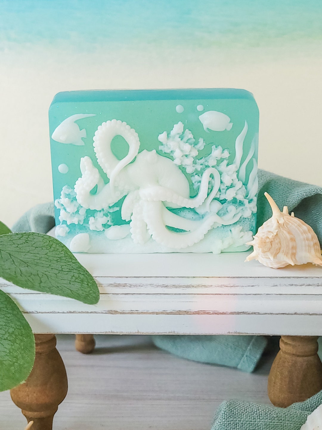 Octopus Soap, Under the Sea Soap, Ocean Soap, Birthday Gift for Mom ...