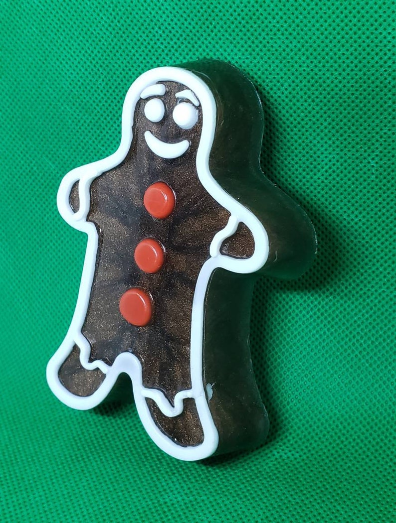 Gingerbread Man Soap Handmade Soap Christmas Soap Christmas - Etsy