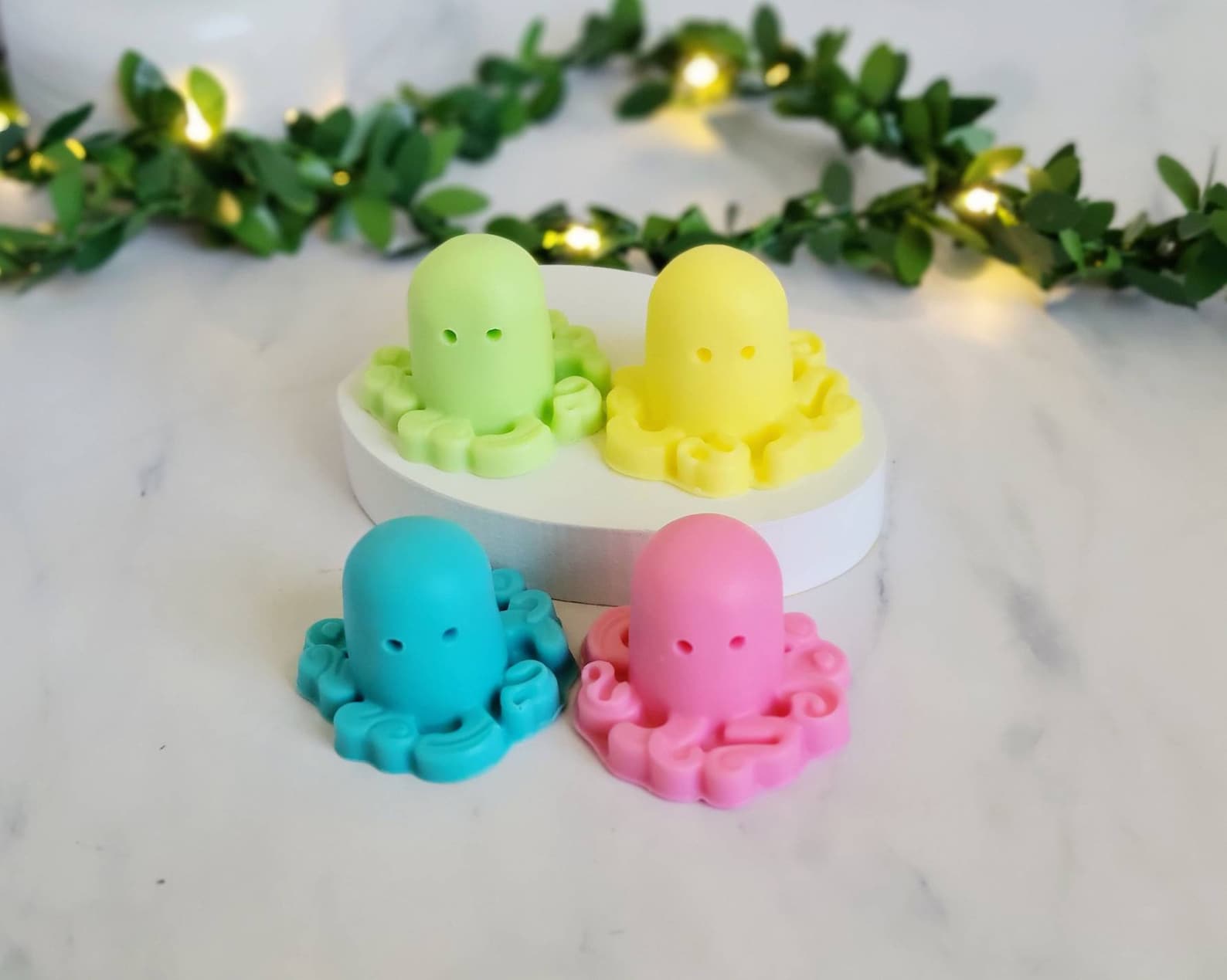 Octopus Soap Set of 4 Soaps Animal Shaped Soap Birthday - Etsy