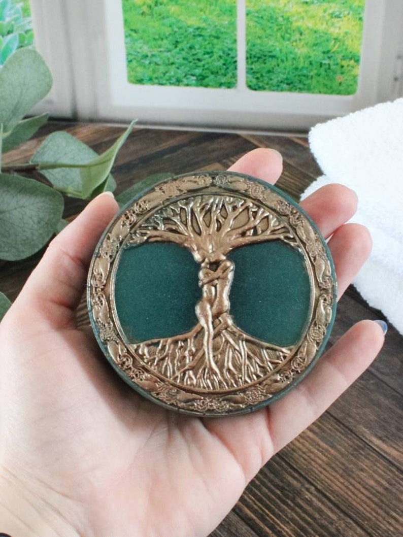 Celtic Soap, Tree of Life Decor, Lovers Embrace, Anniversary Gift for ...