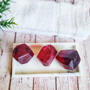 Ruby Soap, Gemstone Soap, Witchy Gifts for Best Friend, Crystal Soap ...