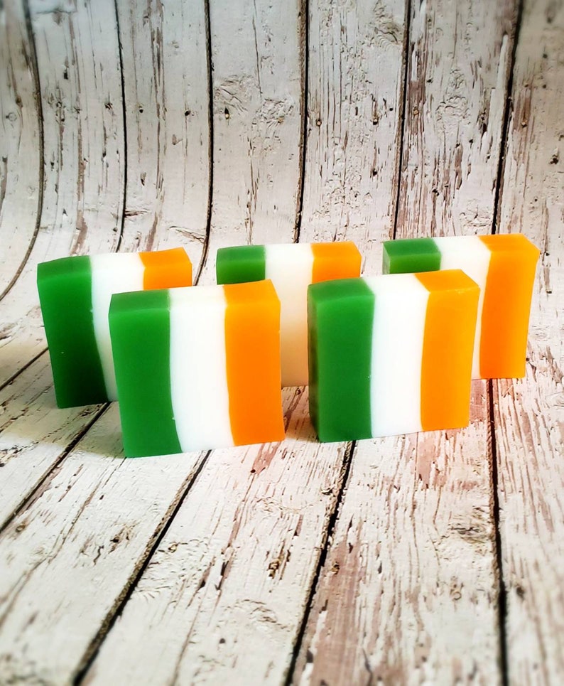 Irish Flag Soap Irish Pride Gift St Patrick's Day Soap - Etsy
