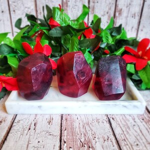 Ruby Soap, Gemstone Soap, Witchy Gifts for Best Friend, Crystal Soap ...
