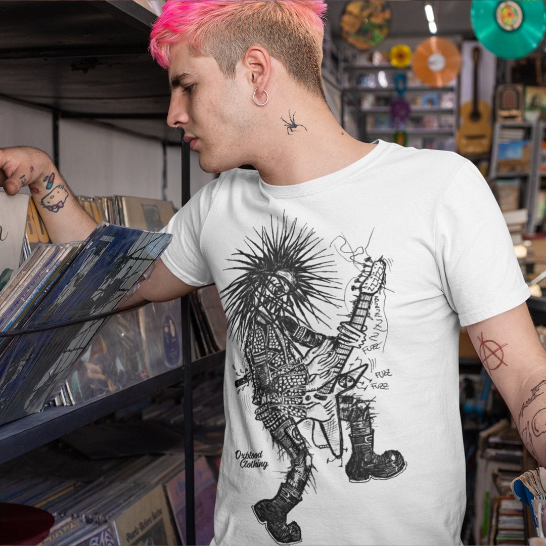 Punk Bassist Clothing - Stenchcore 80's Punk T-shirts & Crust Punk ...