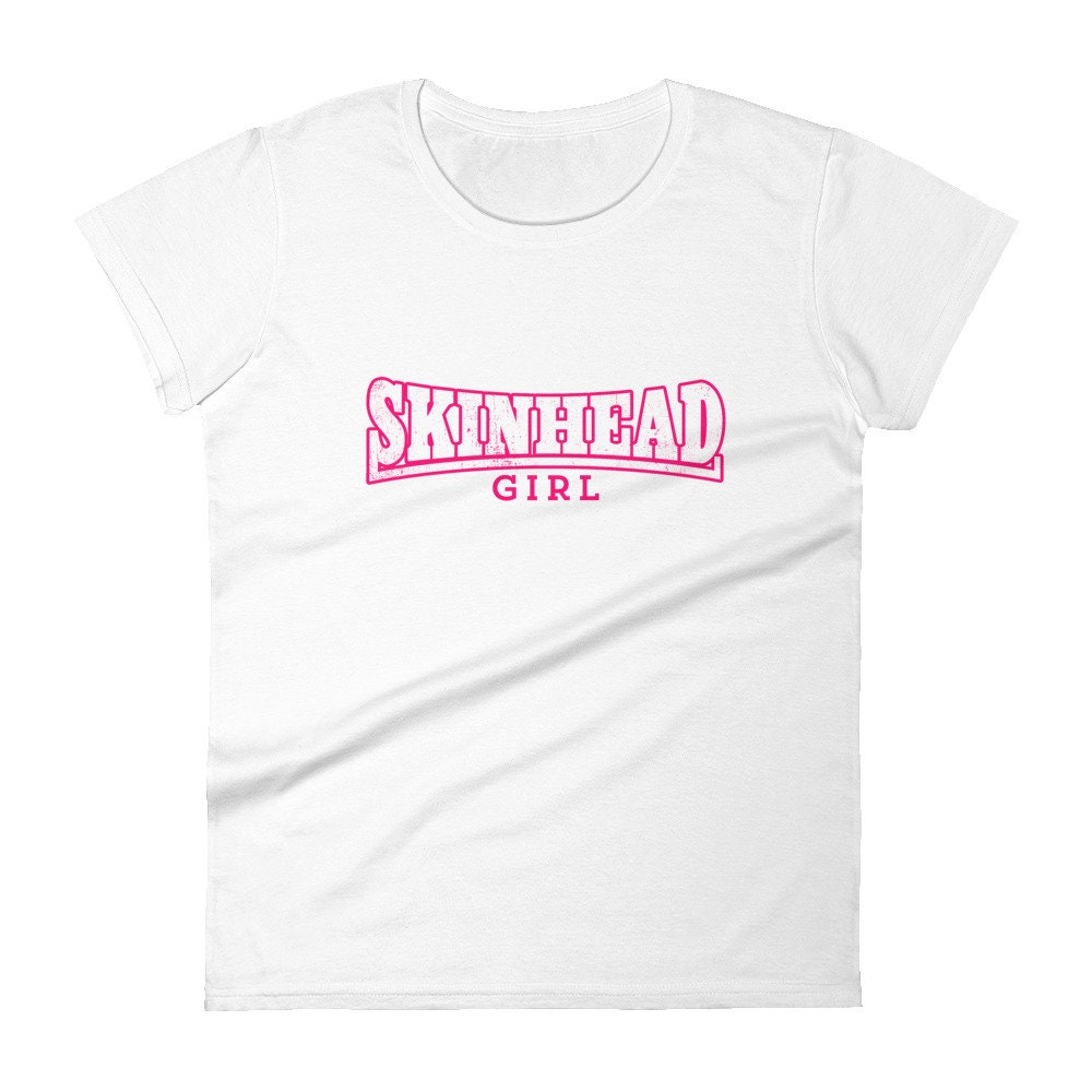 Women's Skinhead Girl Short-sleeve T-shirt Skinbyrd / Skingirl / Rude ...