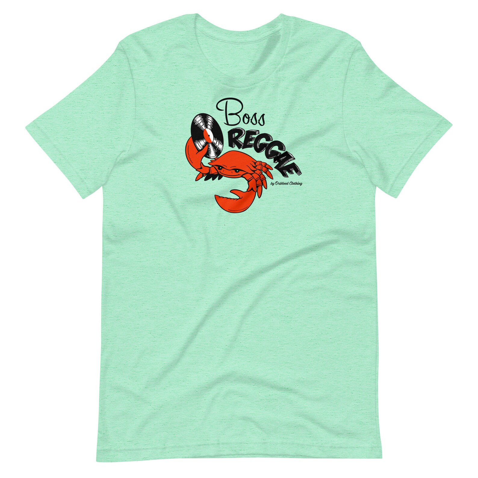 Boss Reggae T-shirt - Crab Records Shirt or Trojan Records Tee - Etsy