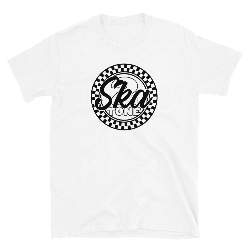 White Two Tone Ska Tshirts & Ska 2 Tone Clothing - Etsy UK