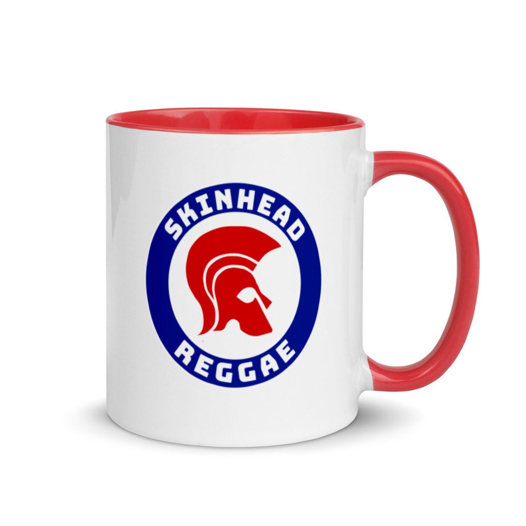Skinhead Reggae Mug with Color Inside Hard Mod Northern Soul Cadeaux ...