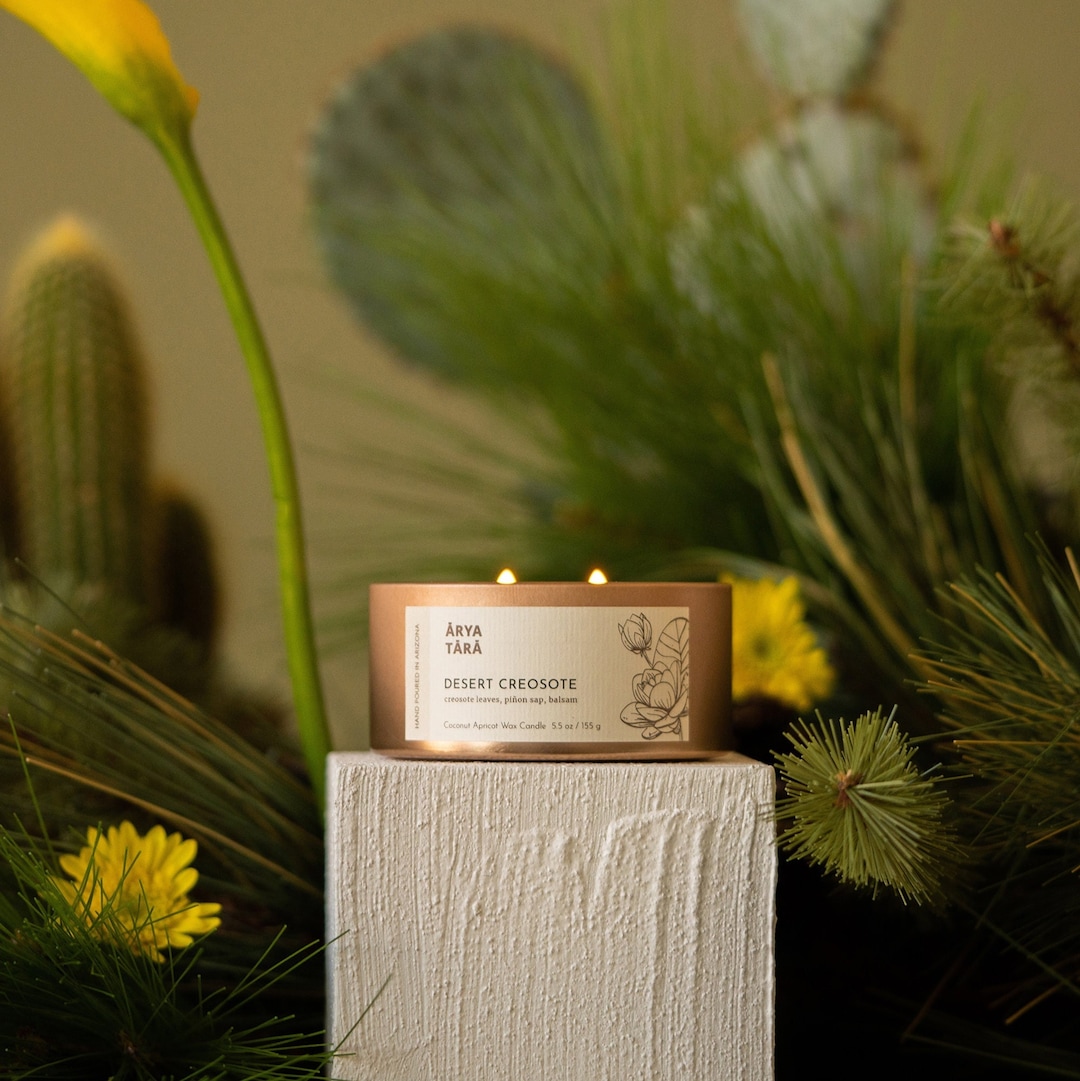 Desert Creosote Candle | True Creosote Scent | Creosote Leaves, Pinyon ...