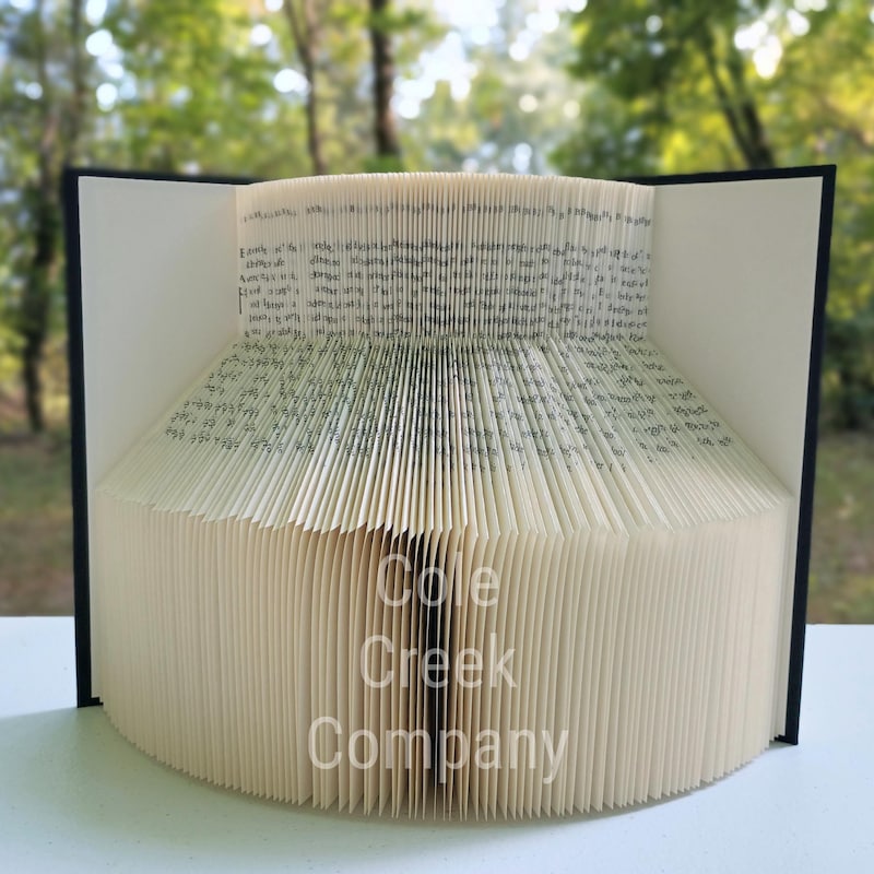 Book Origami - Etsy