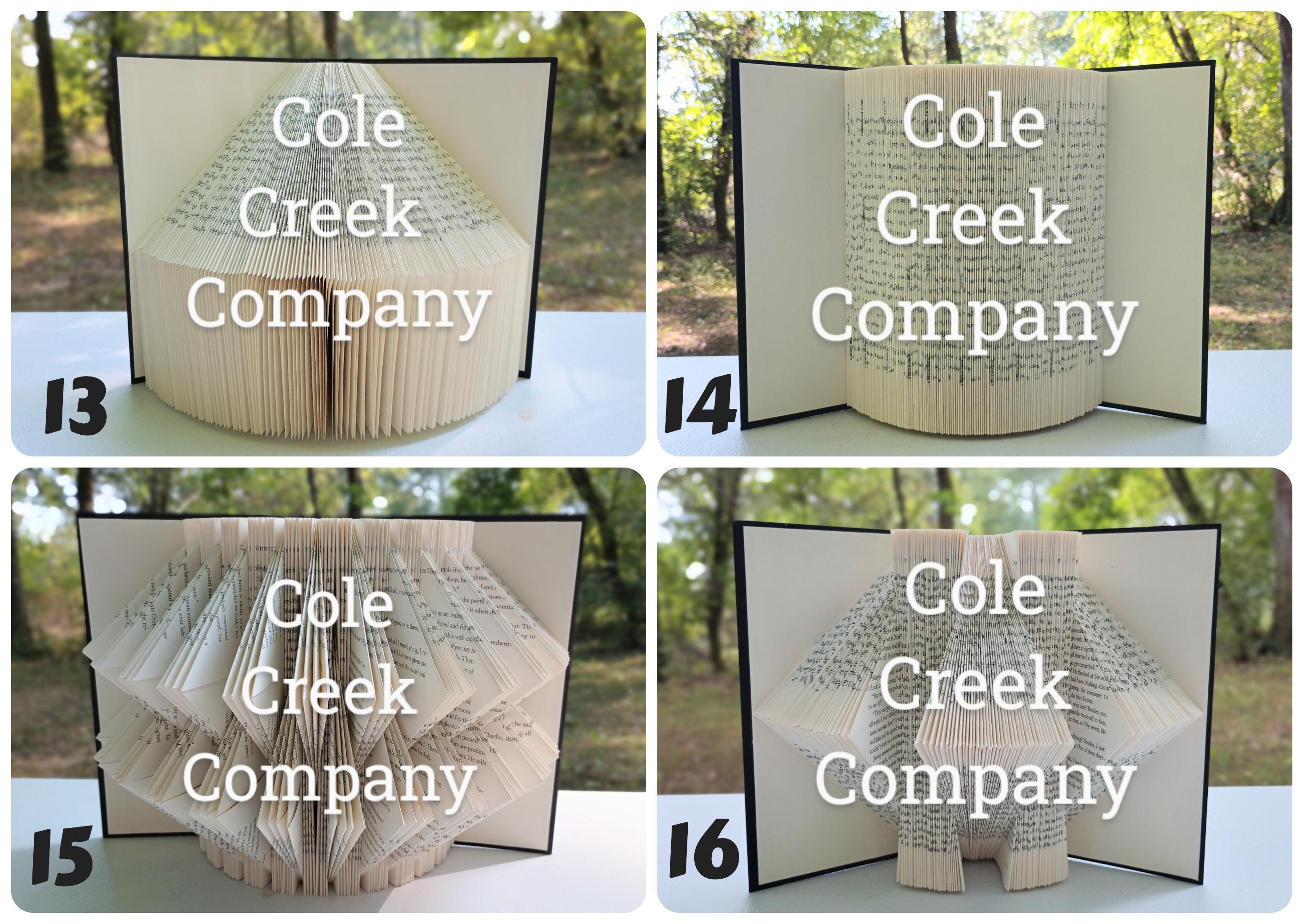 3D Book Wall Art / Folded Book Art / Book Origami / Book Page Art ...