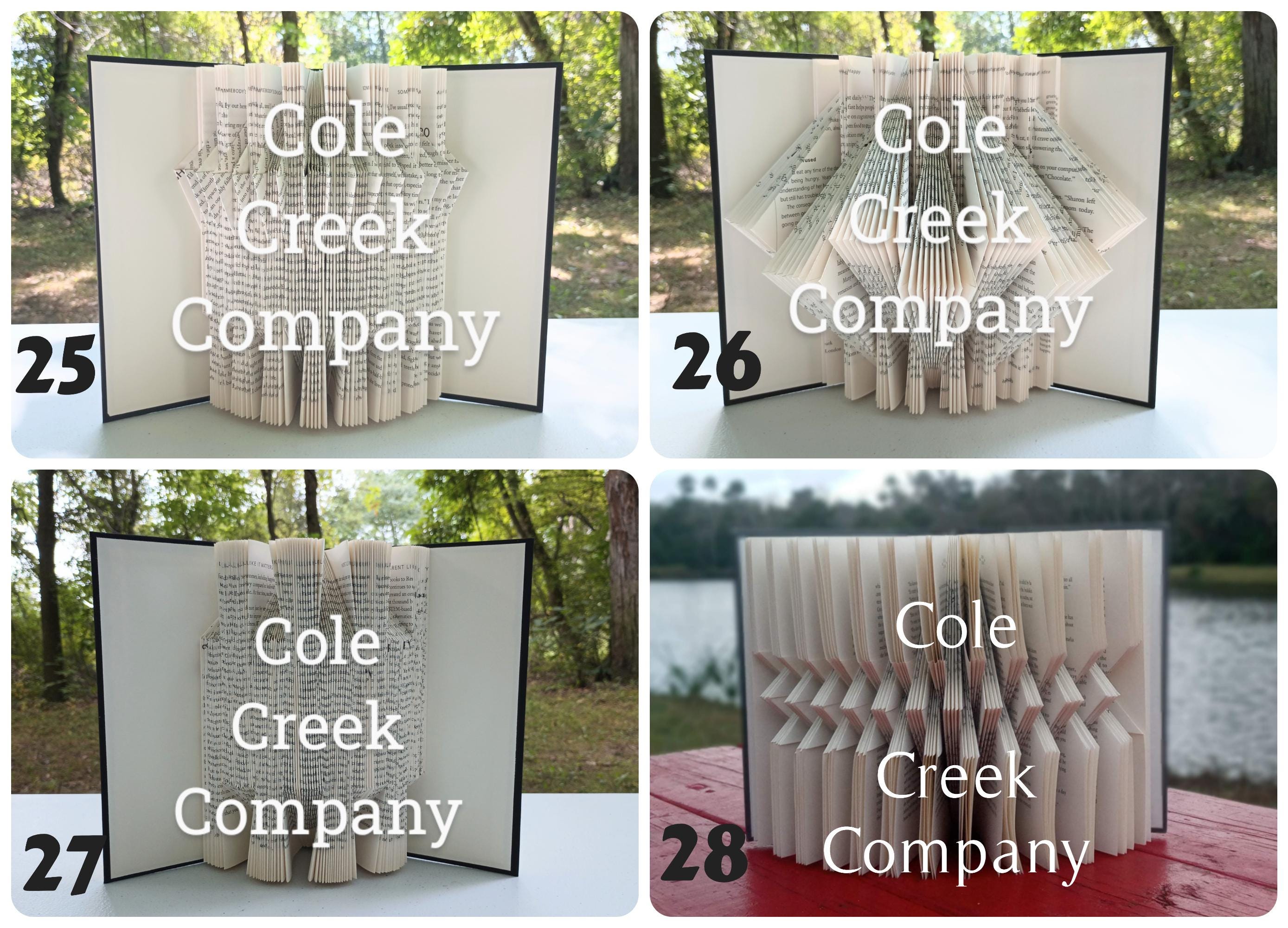 3D Book Wall Art / Folded Book Art / Book Origami / Book Page Art ...