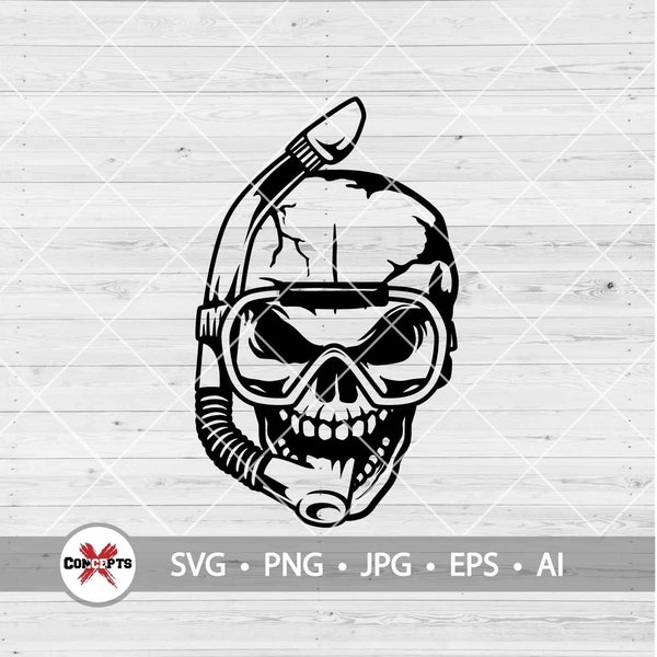 Scuba Diving Svg - Etsy