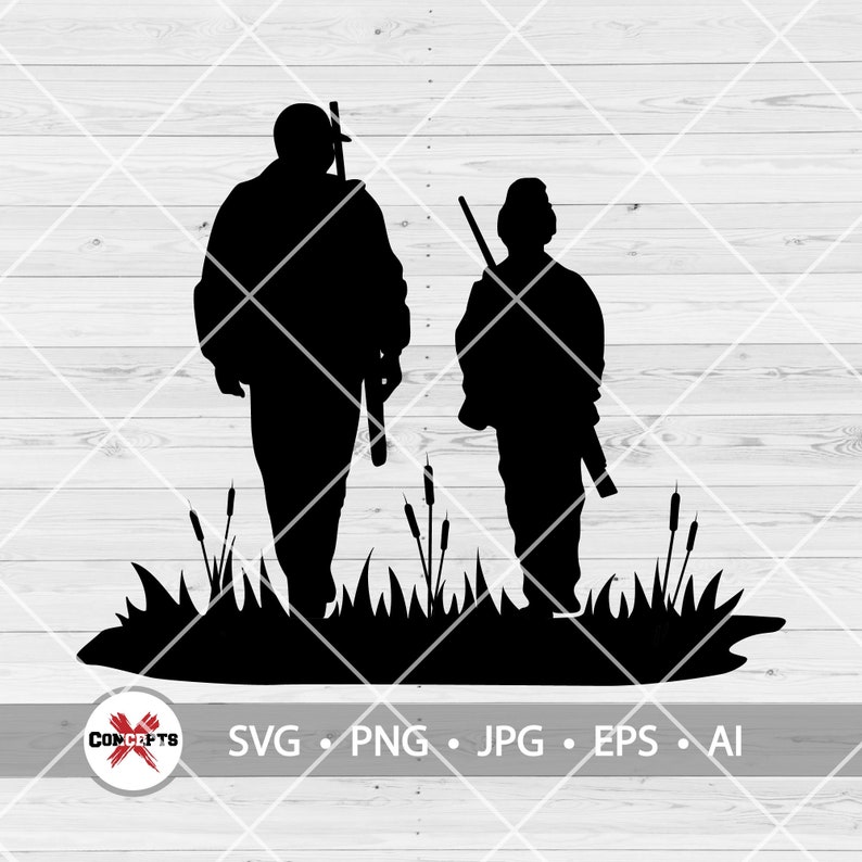 Father and Son Hunting Svg Outdoor Hunting Svg Hunter Svg - Etsy
