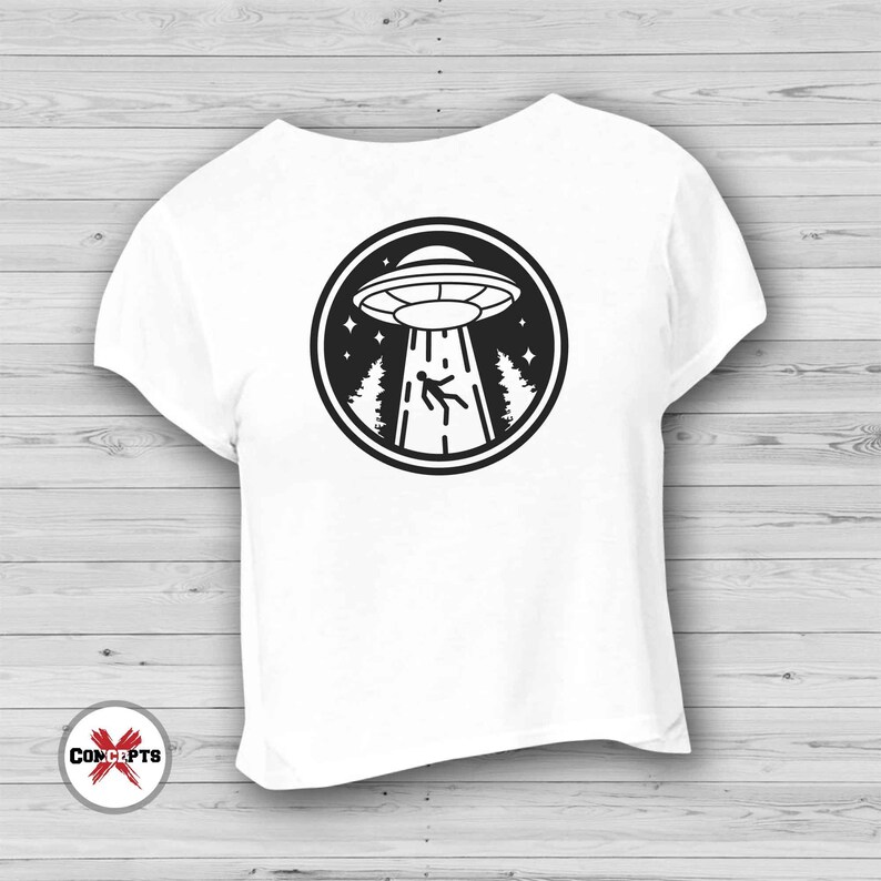 Alien Abduction Svg Alien Svg UFO Svg Alien Shirt Mountain - Etsy