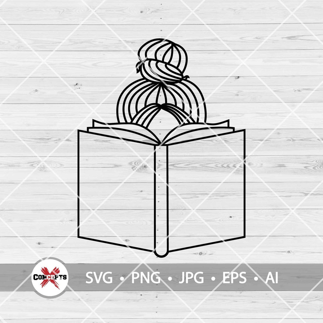 Girl Loves Books SVG Book Lover Svg Librarian Svg Book Worm - Etsy