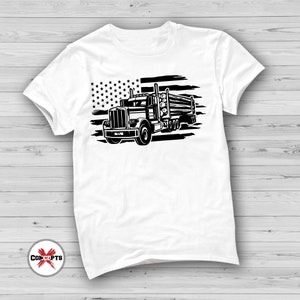 US Logging Truck Svg, Logging Truck Shirt, Truck Svg, Truck Driver Svg ...
