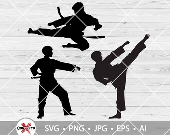 Karate SVG Bundle Karate Mom Cut File Karate Clipart Karate - Etsy