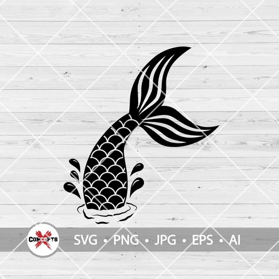 Mermaid Tail SVG Mermaid Clip Art Mermaid Svg Sea Svg - Etsy
