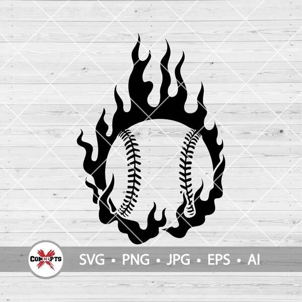 Baseball Svg - Etsy