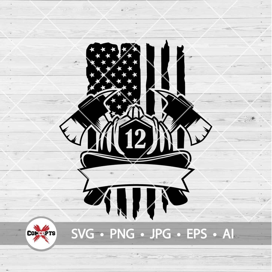 US Firefighter Tools Svg, US Fireman Svg, Us Fireman Dad Svg, Fire ...