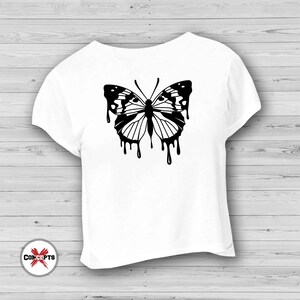Dripping Butterfly SVG, Melting Butterfly SVG, Butterflies SVG ...