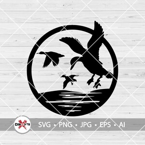 Flying Duck Svg, Duck Png, Hunting Svg, Cat Tails, Duck Hunting Svg ...