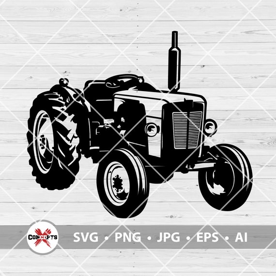 Farm Tractor Svg Vintage Tractor Svg Farming Svg Farmer - Etsy