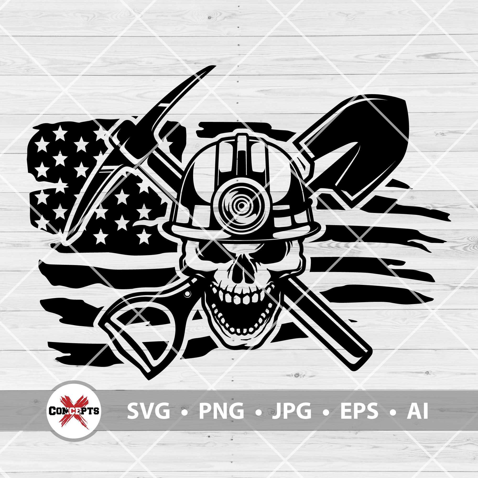 US Mining Skull Svg Coal Miner Skull Svg US Miner Svg Miner - Etsy Canada