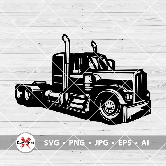 Semi Truck Svg Truck Svg Semi Truck Clipart Truck Decals - Etsy Australia