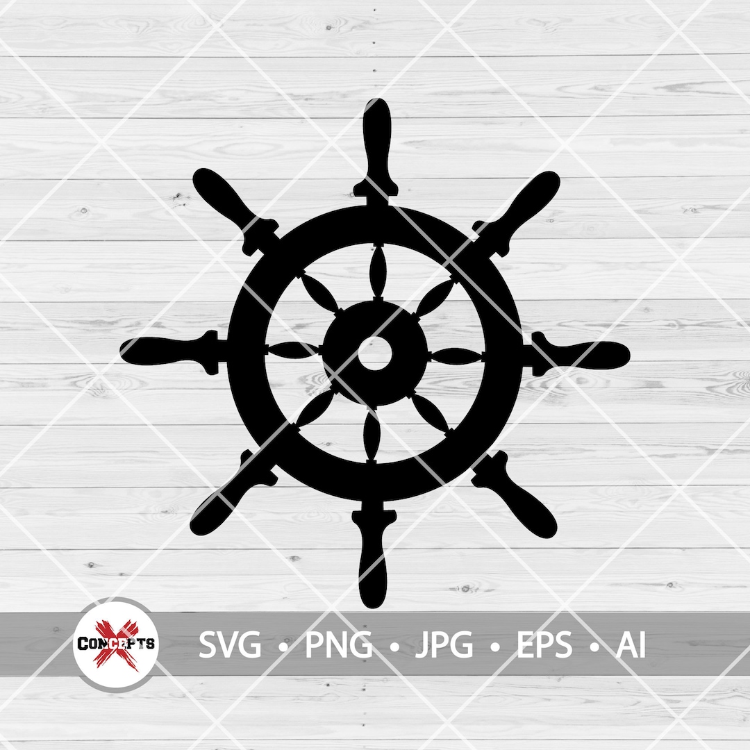 Ship Wheel SVG File Cruise SVG Nautical SVG Boat Wheel Svg - Etsy